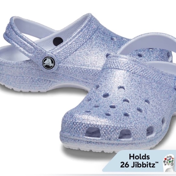 CROCS | Shoes | Crocs Kids Classic Glitter Clogs | Poshmark